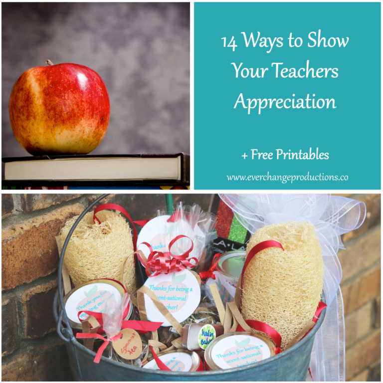 14 Ways to Show Your Teachers Appreciation