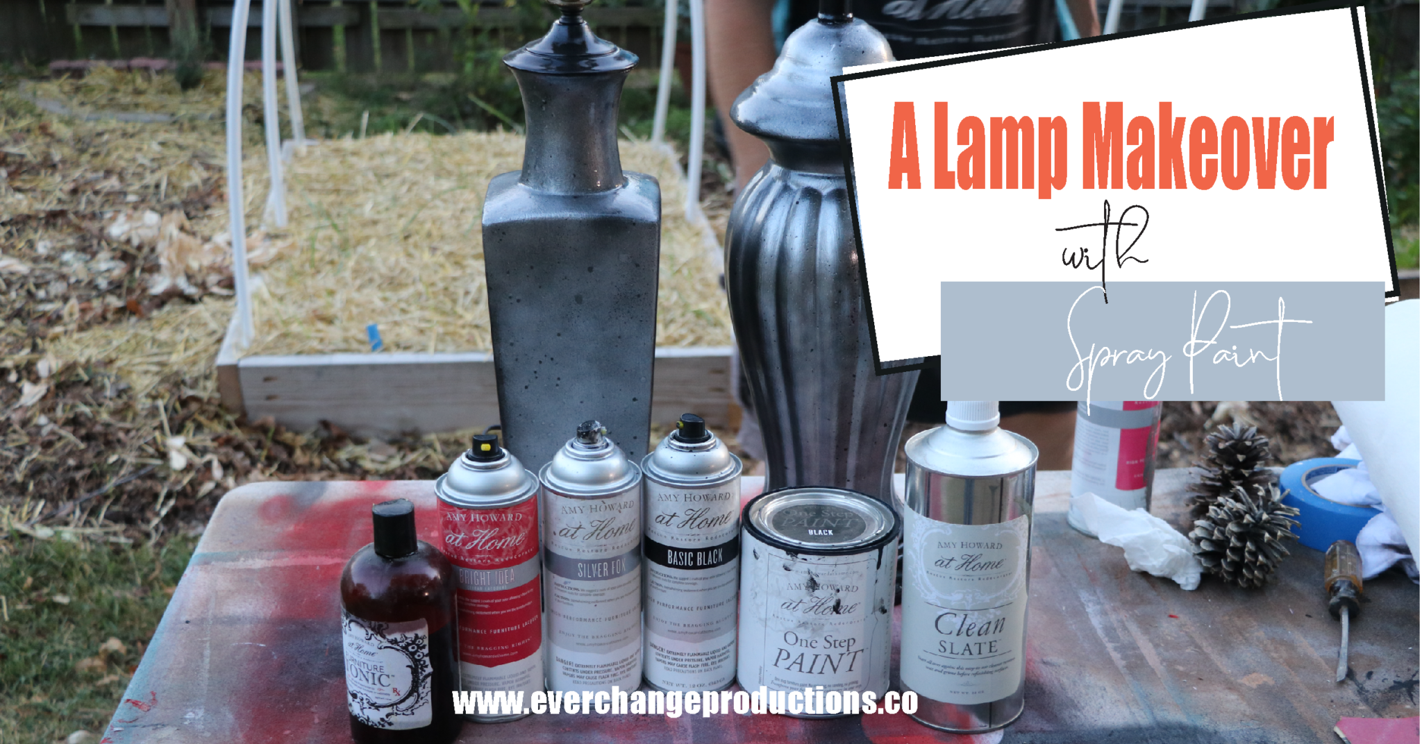 A Lamp Makeover: Shining New Light on an Old Lamp